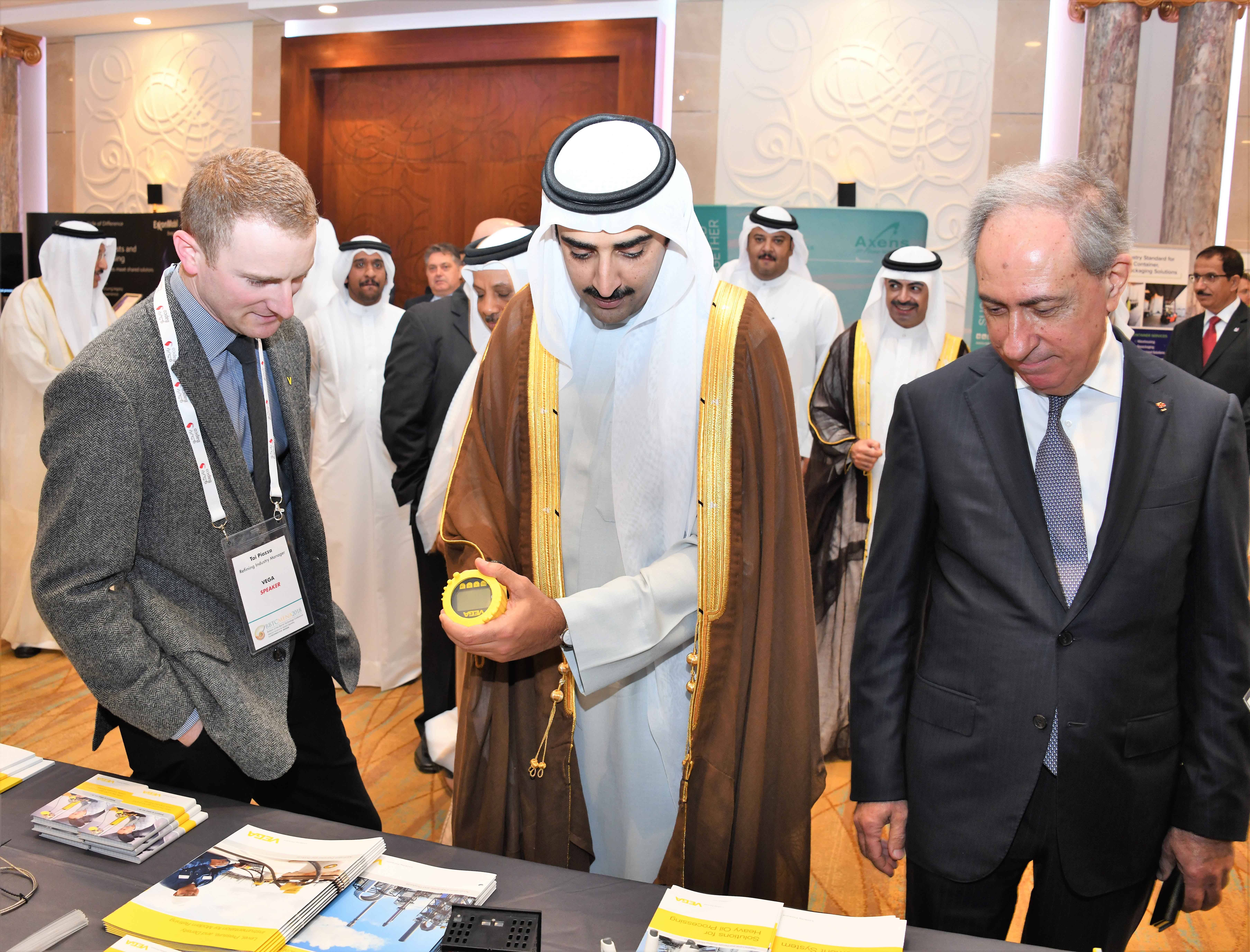 Oil Minister opens BBTC MENA conference/exhibition | Bahrain News Agency