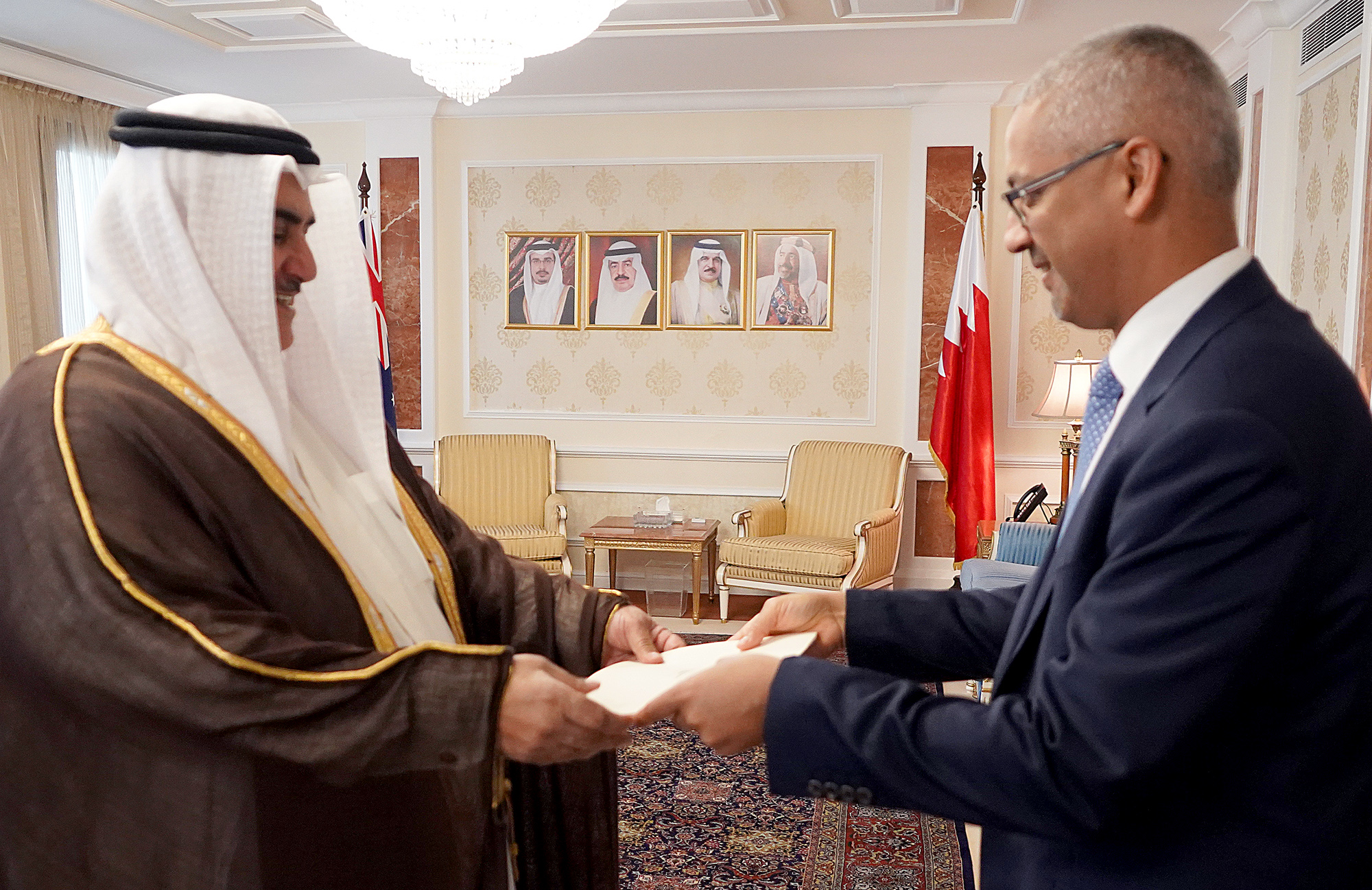 FM receives Australian ambassador’s credentials copy | Bahrain News Agency