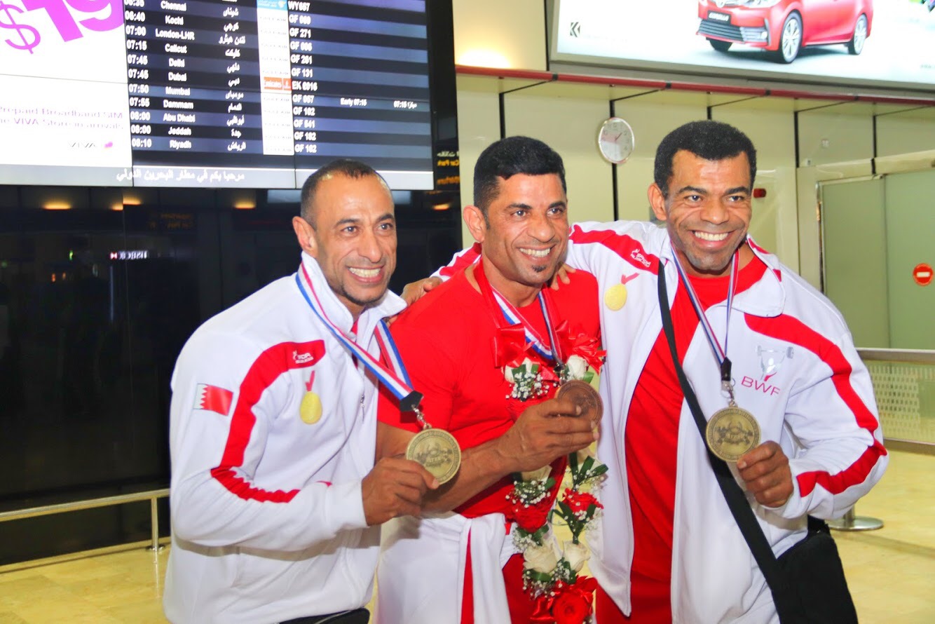 Bahrain’s bodybuilders team return after participation in Spain ...