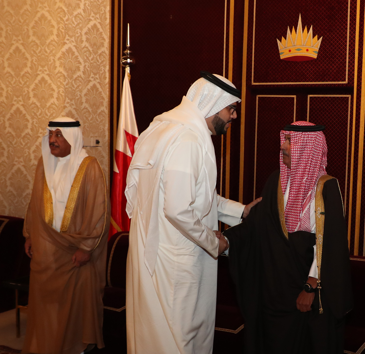 HH Shaikh Mohammed bin Isa Al-Khalifa, HH Shaikh Abdulla bin Isa Al ...