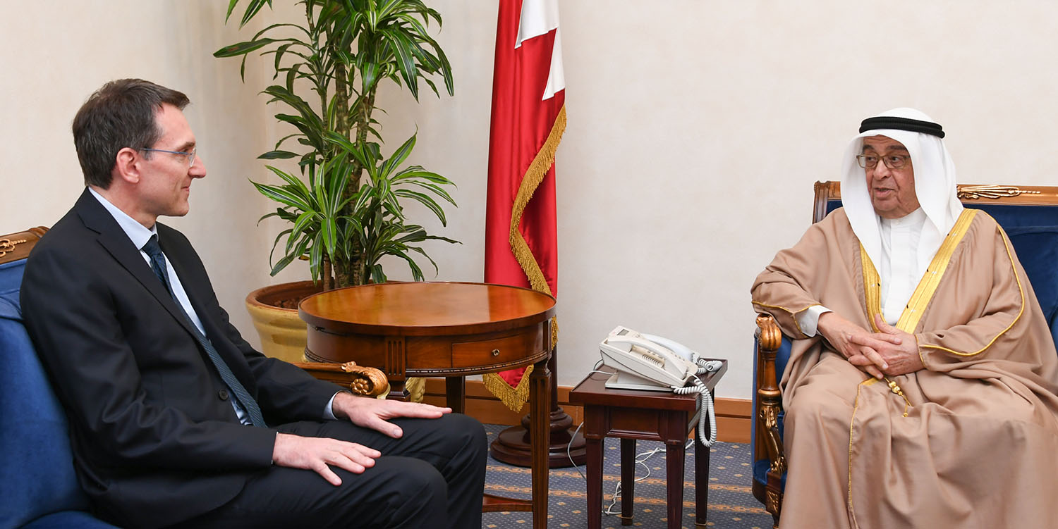 Deputy Premier receives German ambassador to Bahrain | Bahrain News Agency
