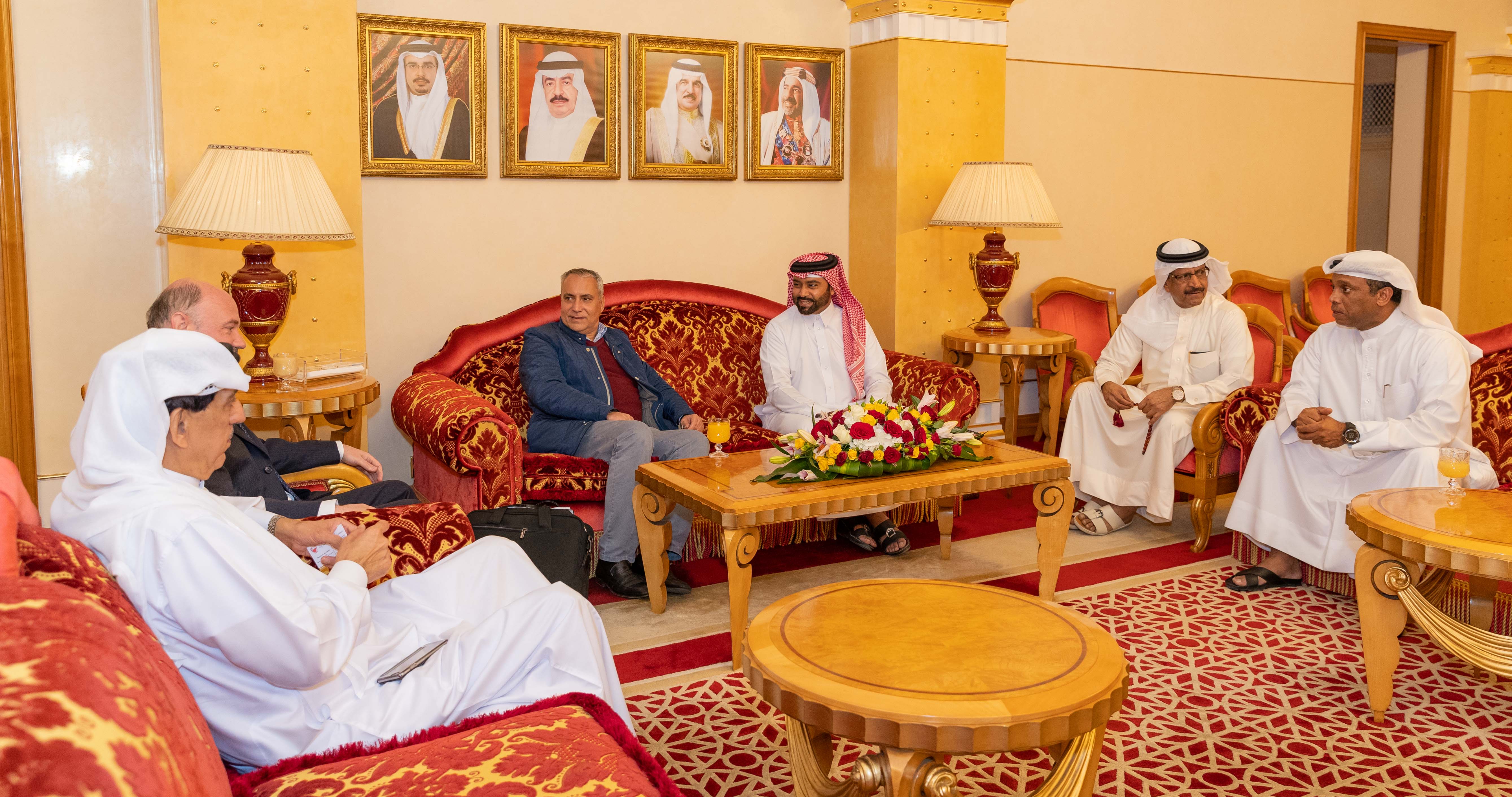 HH Shaikh Faisal bin Rashid receives BREEF President | Bahrain News Agency