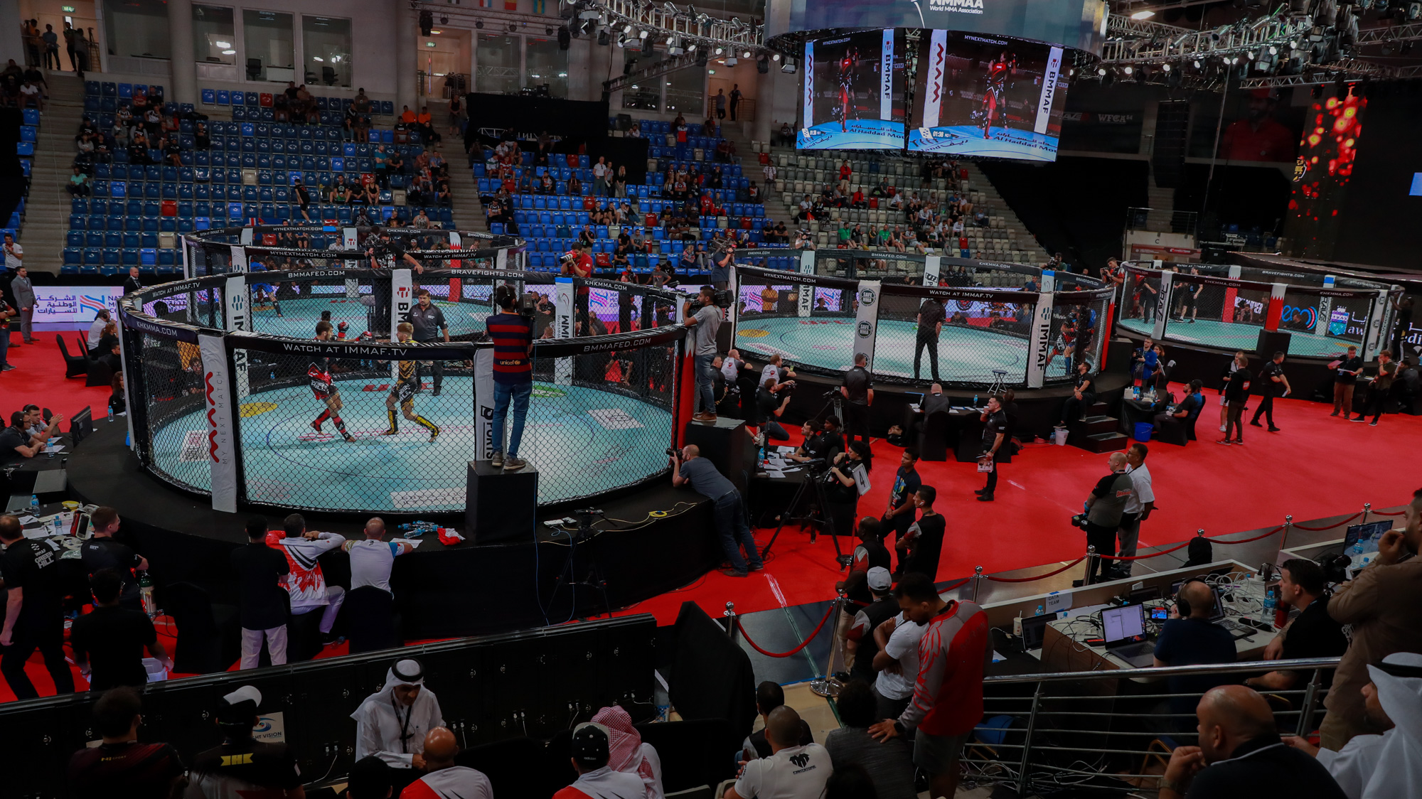 Khalifa Sports City embraces Brave MMA Week | Bahrain News Agency