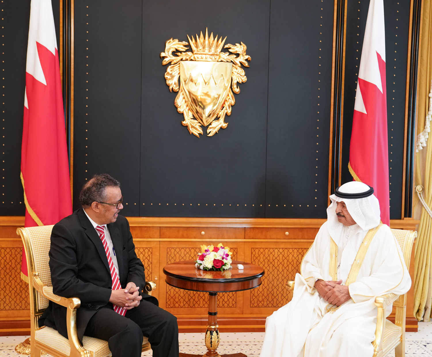 HRH Premier receives WHO secretary-general | Bahrain News Agency