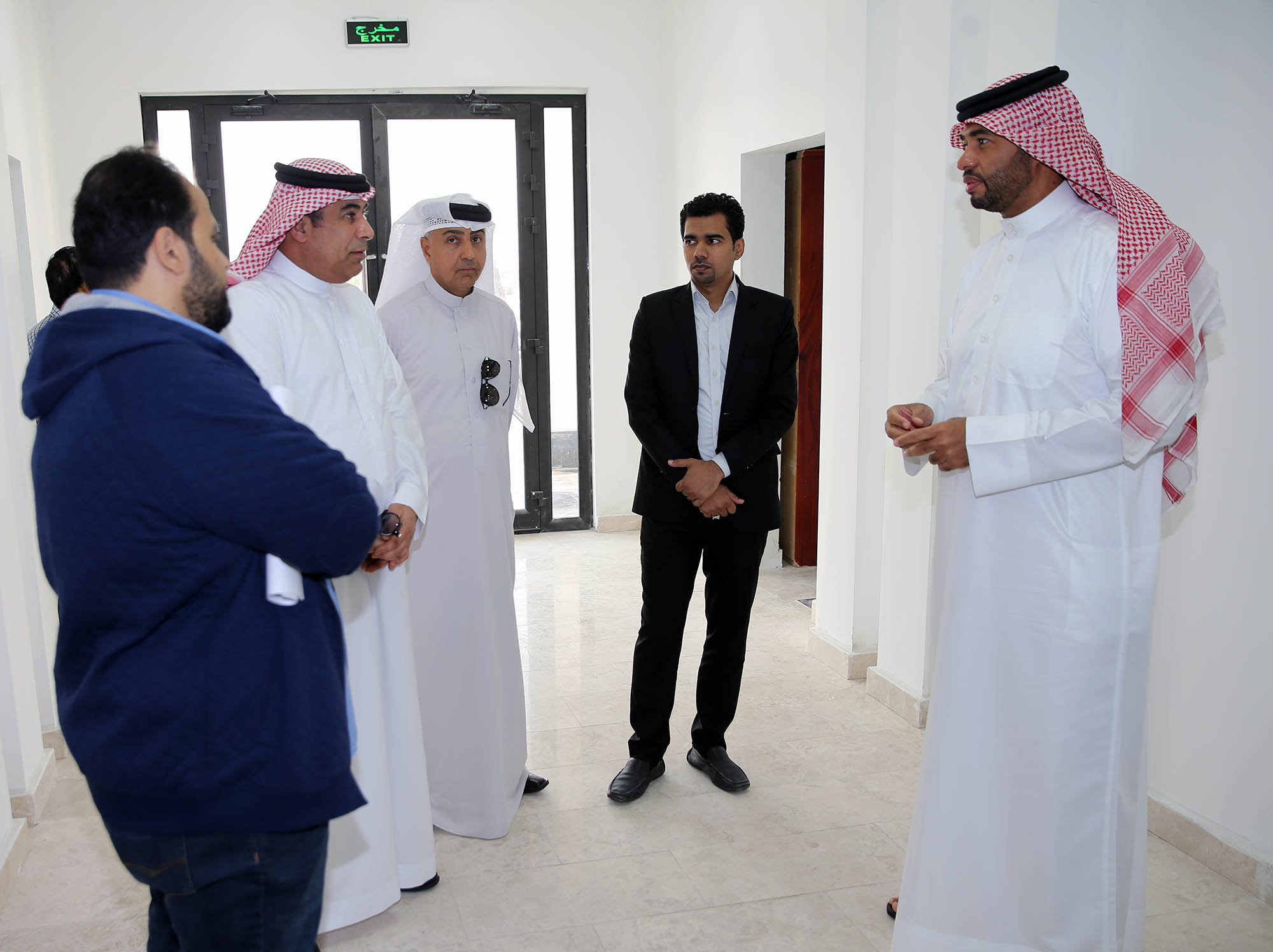 Sports Affairs Undersecretary inspects Samaheej Club’s revamp project ...