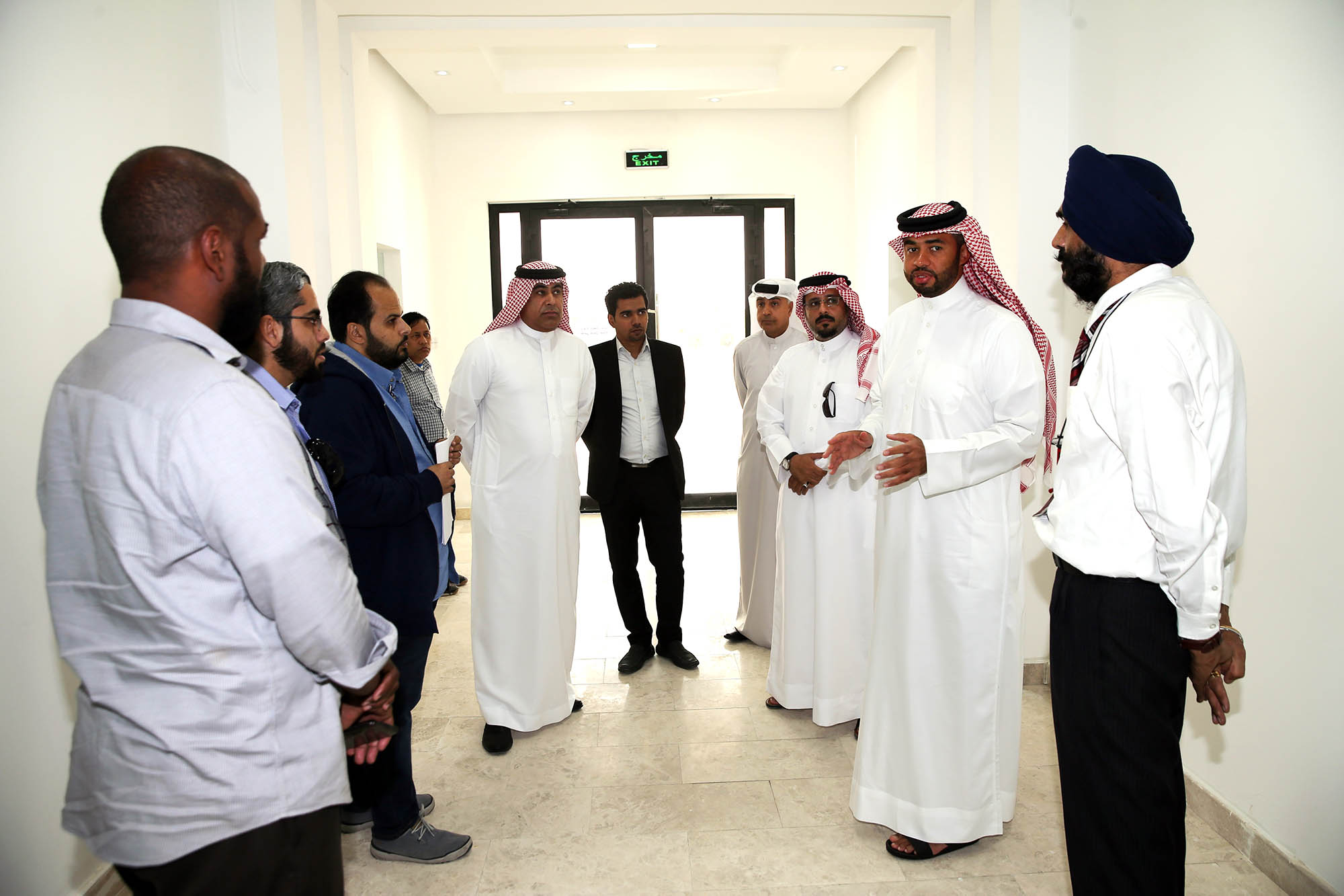 Sports Affairs Undersecretary inspects Samaheej Club’s revamp project ...