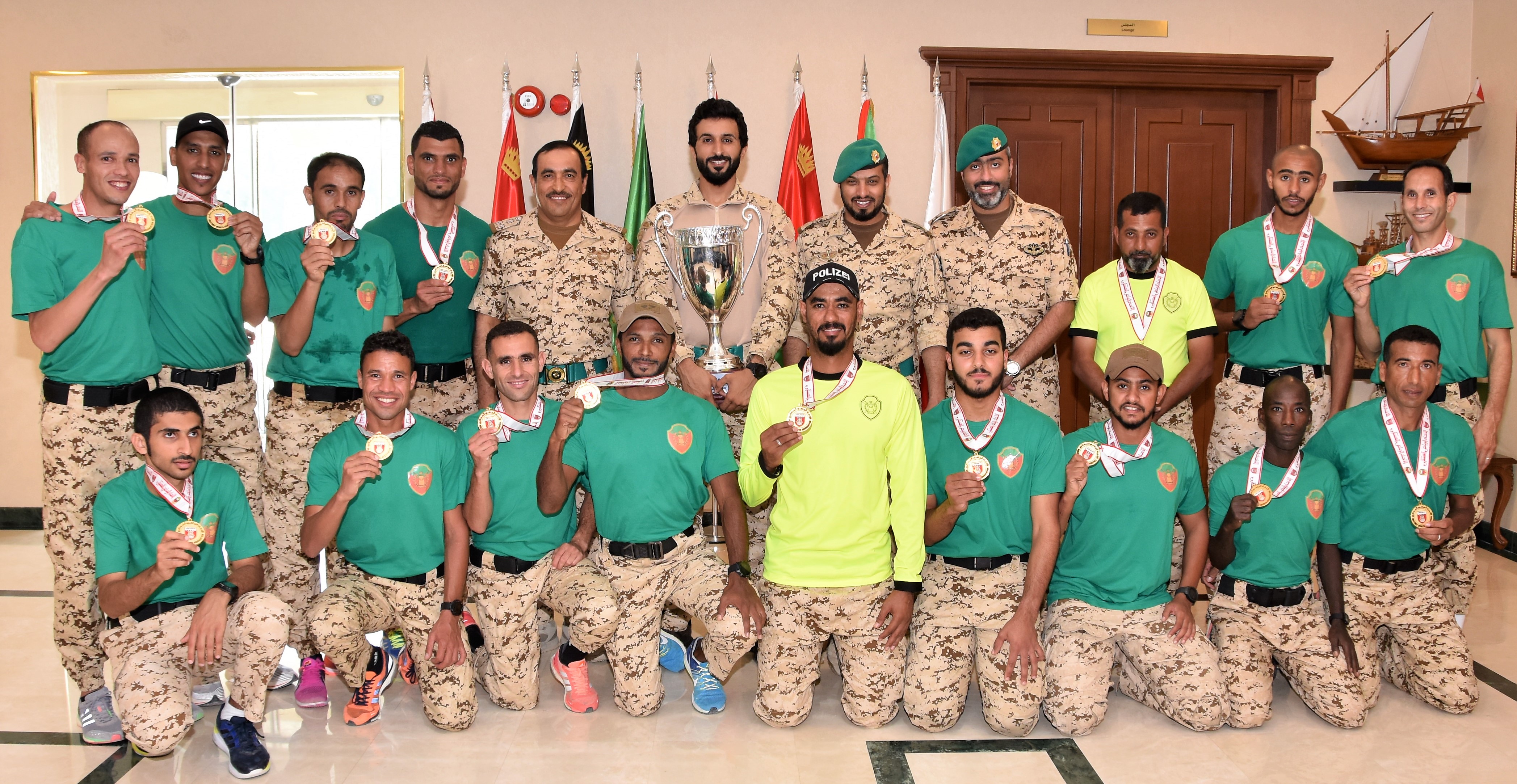 Royal Guard Commander honours BDF Military Marathon first winner ...