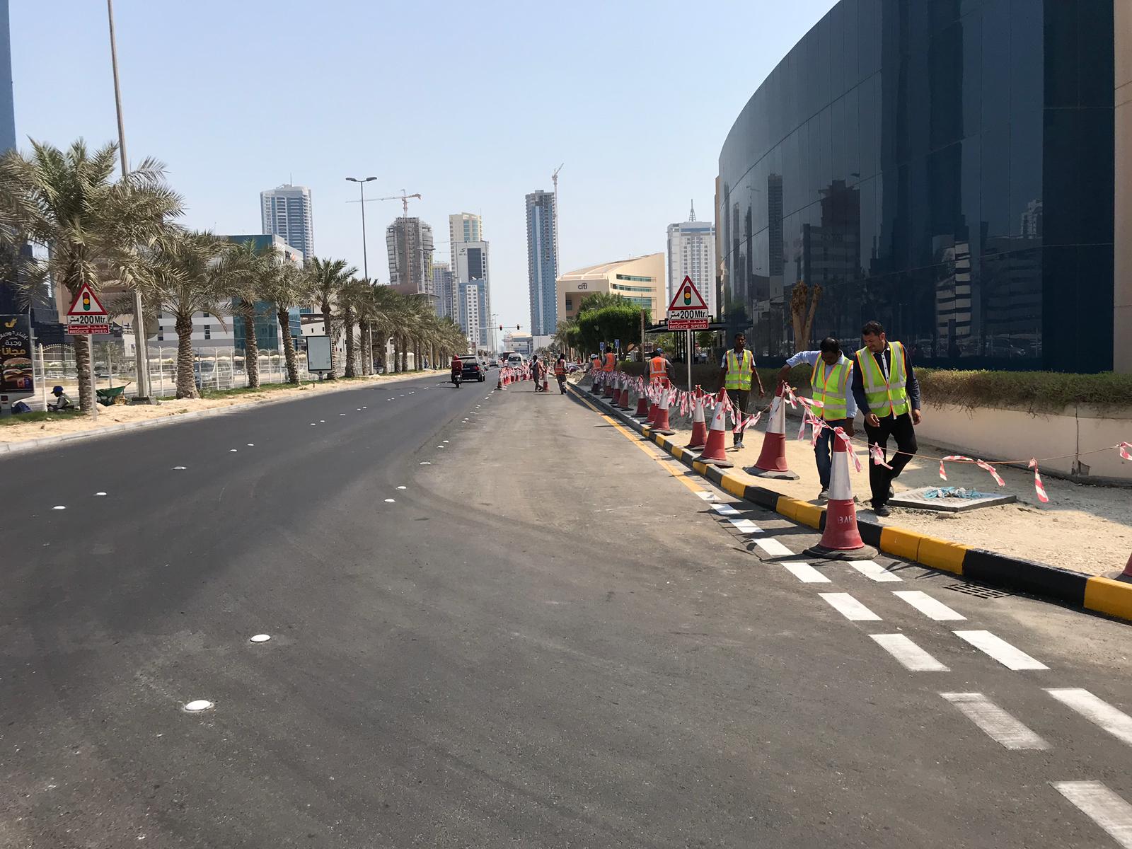 Works Ministry completes Nasser bin Jabr Al-Jabr Avenue expansion ...