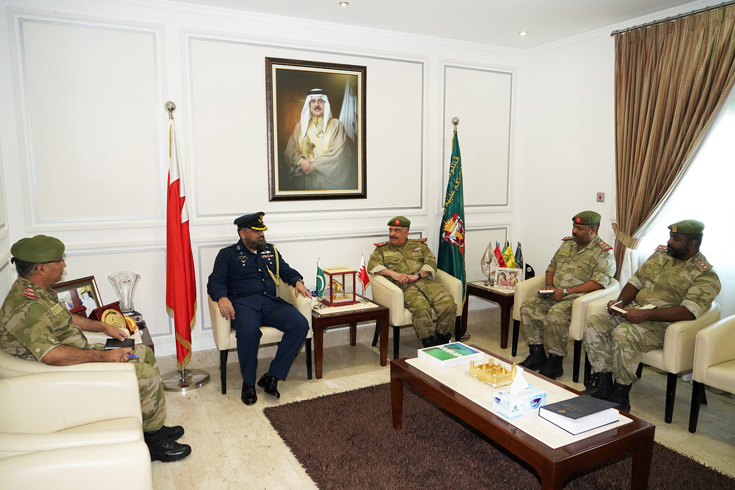 National Guard Staff Director receives Pakistani Military Attaché ...