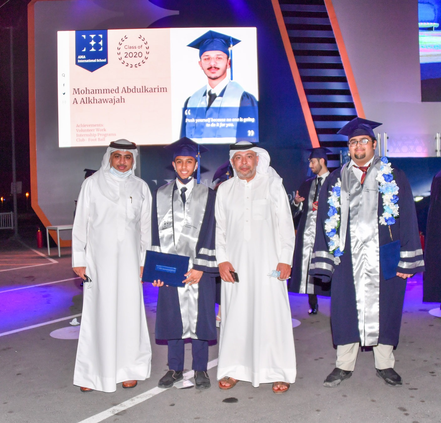 HRH Premier patronises AMA International School graduation ceremony ...