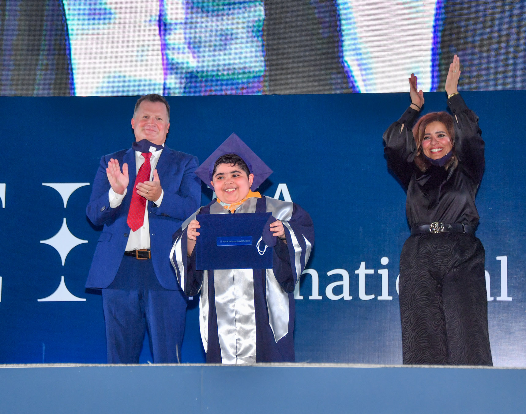 HRH Premier patronises AMA International School graduation ceremony ...