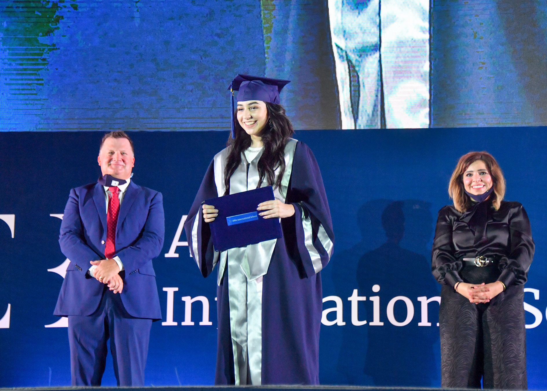 HRH Premier patronises AMA International School graduation ceremony ...