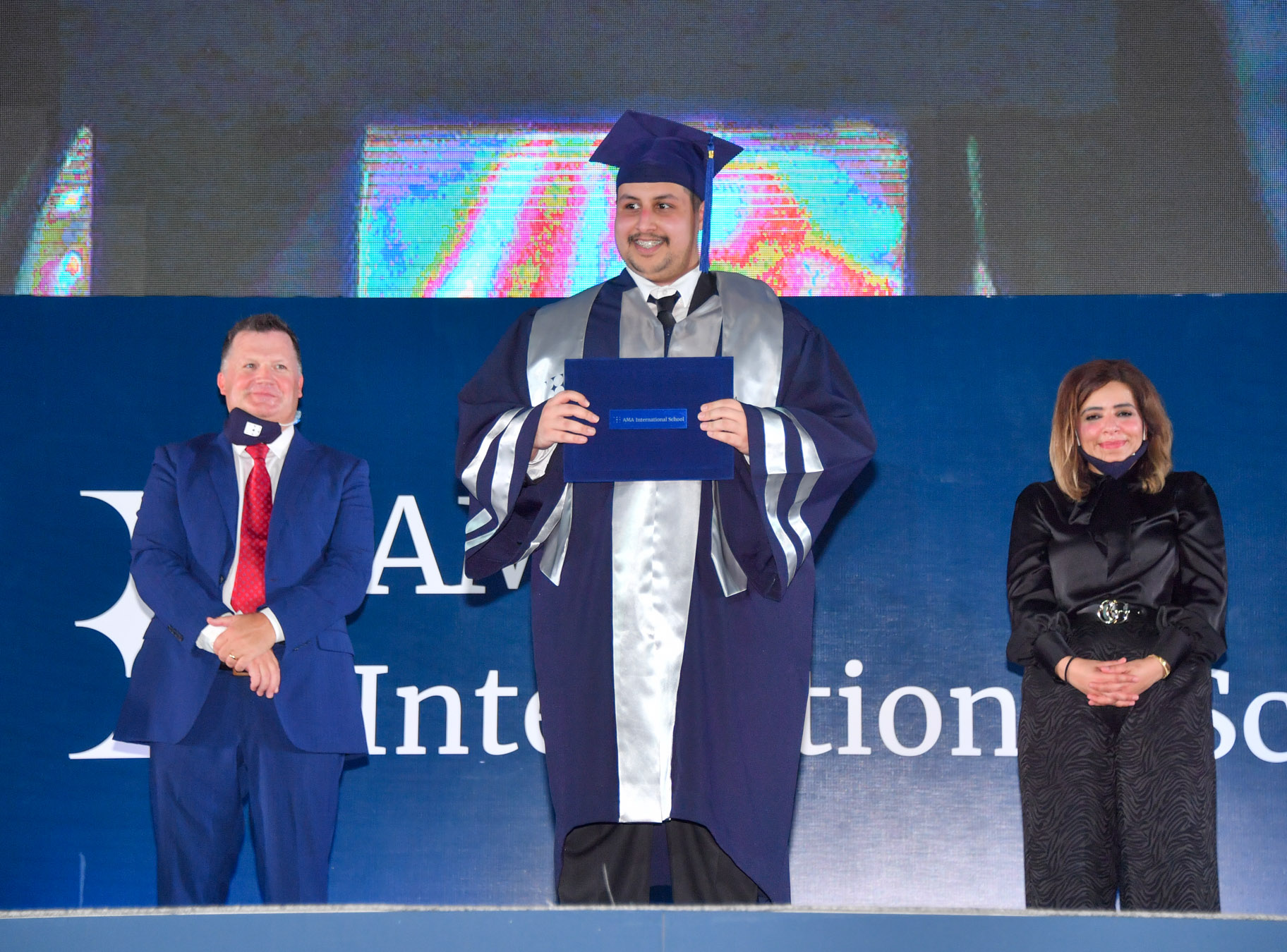 HRH Premier patronises AMA International School graduation ceremony ...