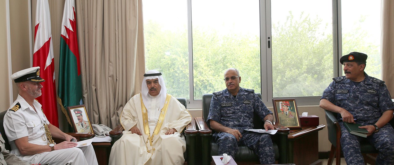 Defence Minister receives UK military attaché | Bahrain News Agency