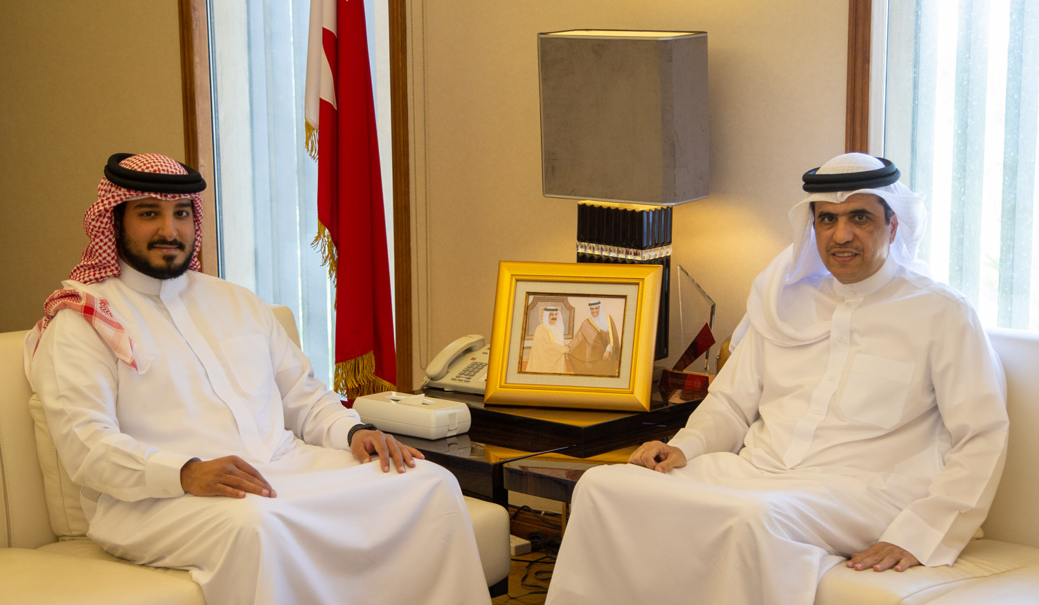 Information Minister receives BREEF President | Bahrain News Agency