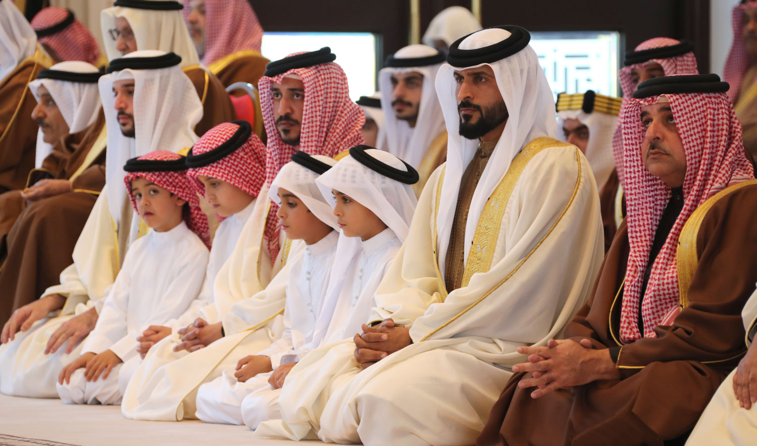 HM the King receives members of the royal family marking the 19th ...