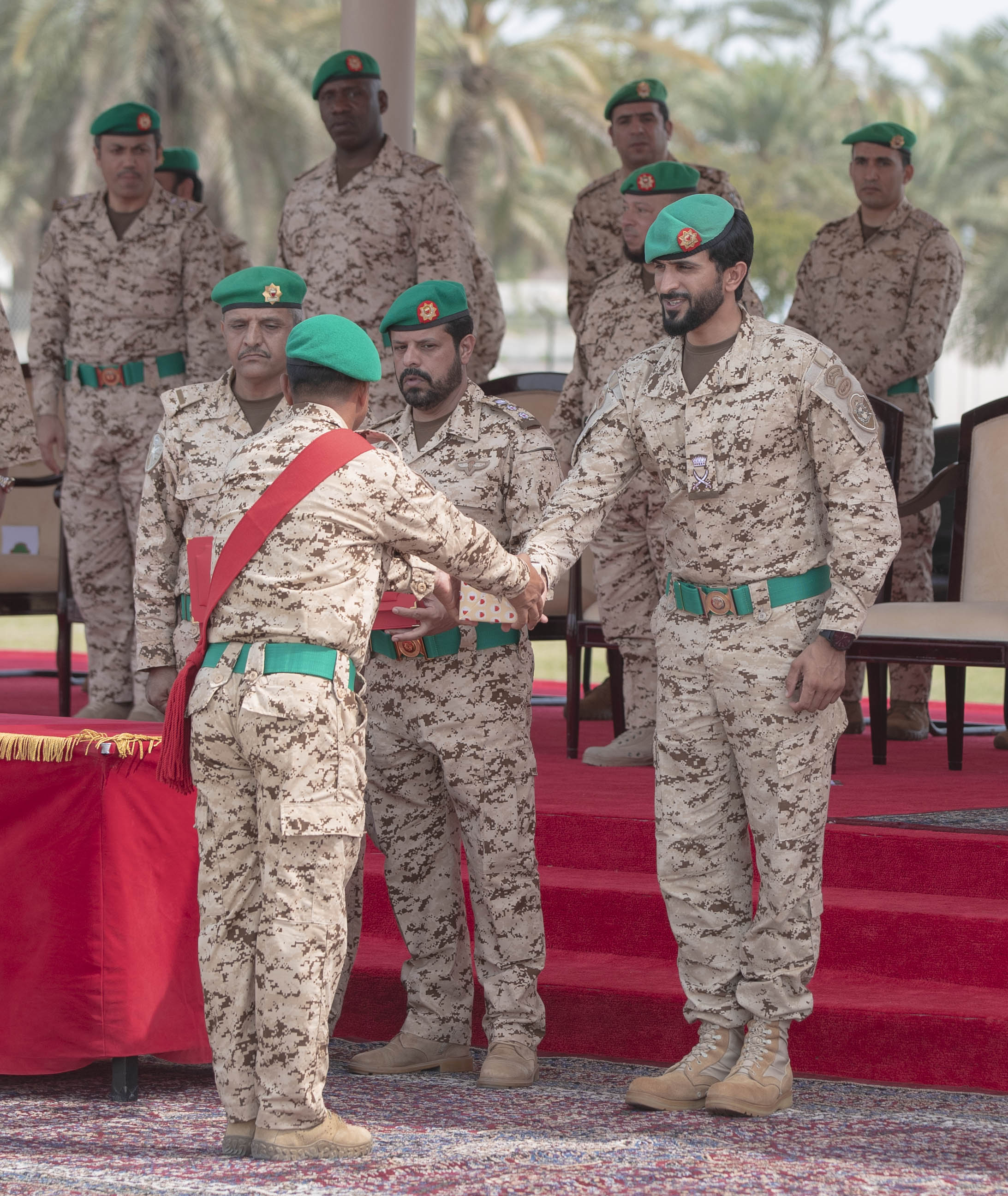 National Advisor, Royal Guard Commander attends graduation ceremon ...
