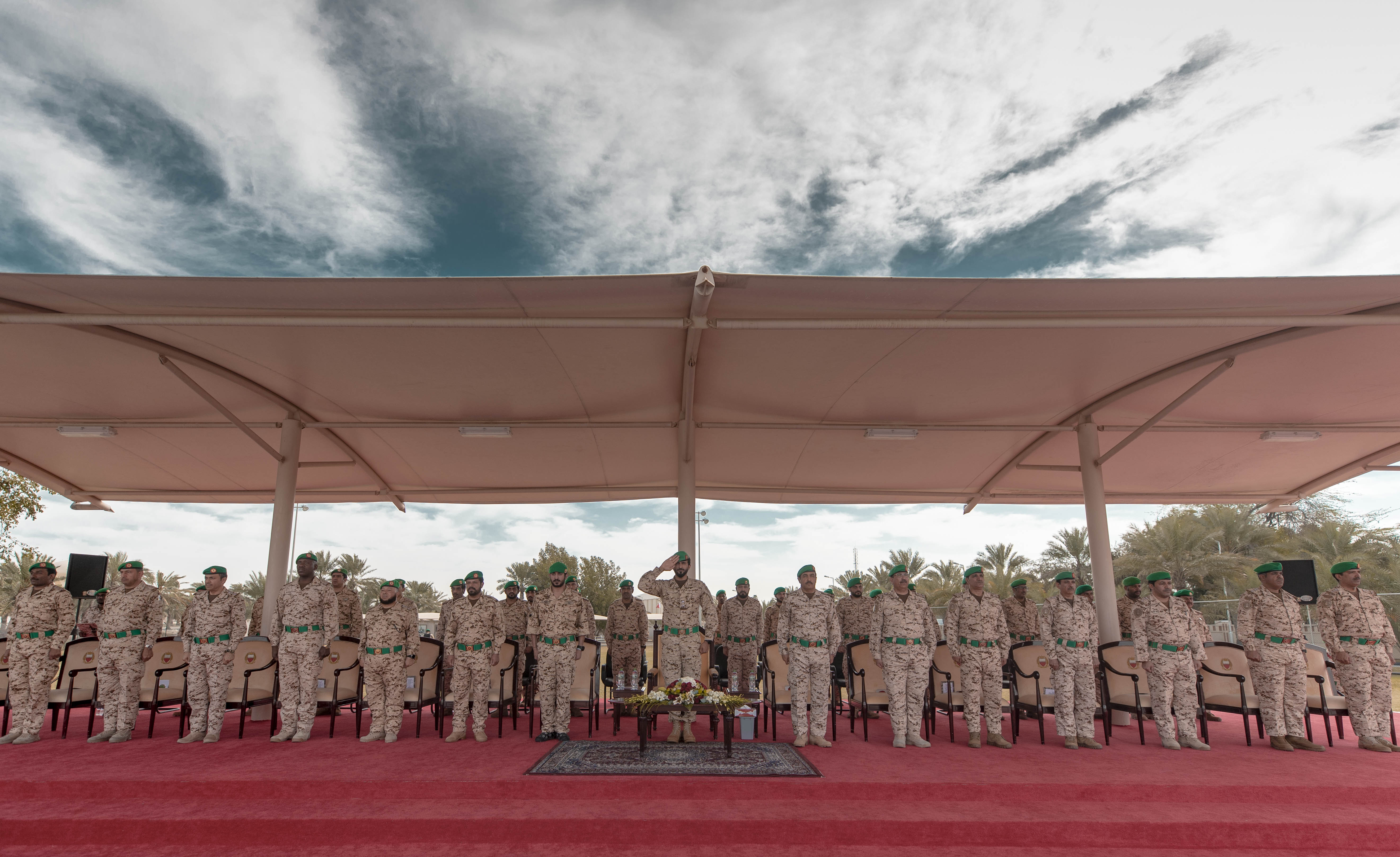 National Advisor, Royal Guard Commander attends graduation ceremon ...