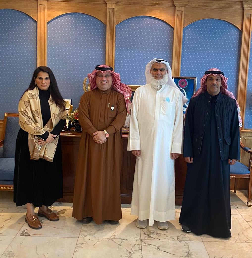 Bahrain’s Ambassador to Kuwait meets Kuwait University Acting President ...