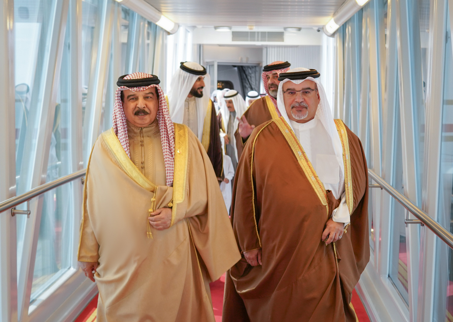 HM King returns to Bahrain | Bahrain News Agency