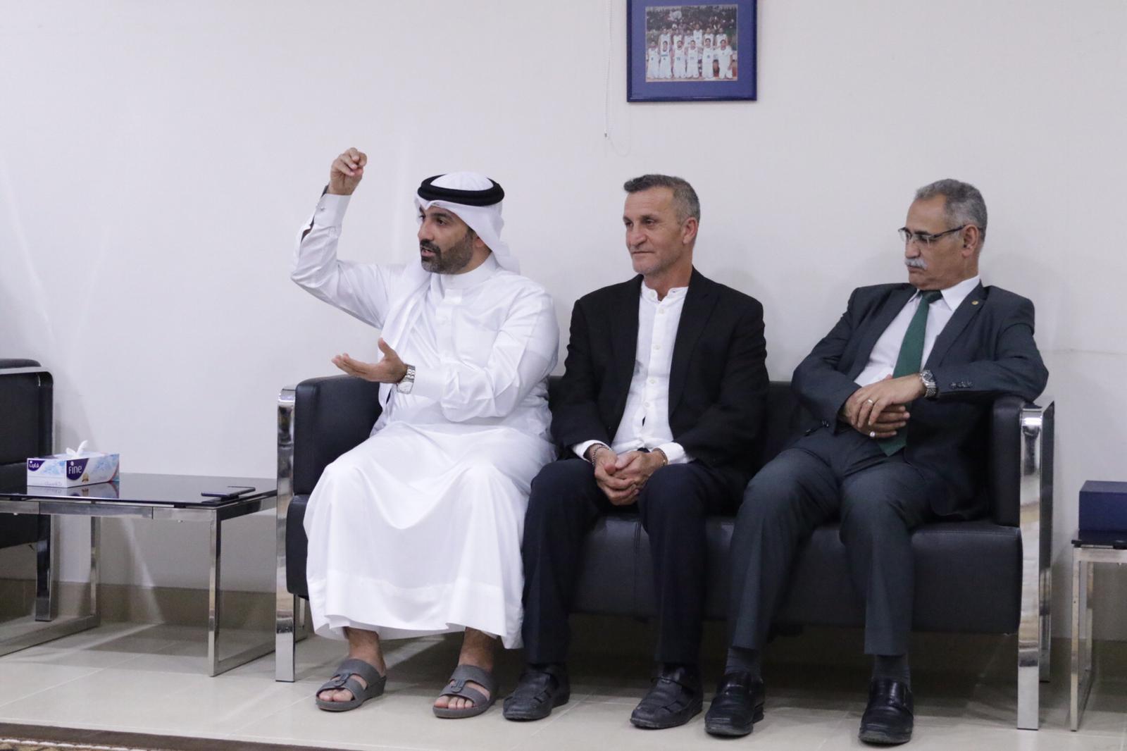 Bahrain Basketball Association president visits Manama Club | Bahrain ...