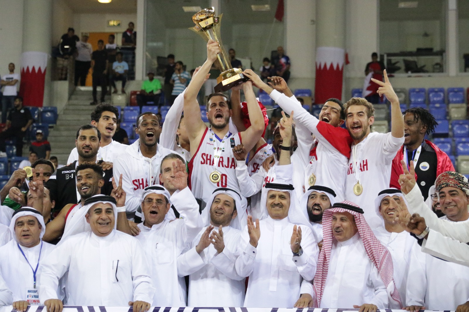 HH Shaikh Isa bin Ali Al Khalifa, President of Bahrain Basketball ...