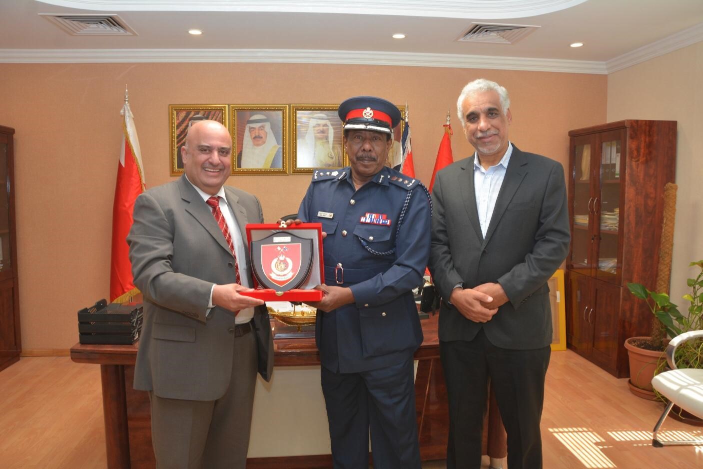 Director-General of Civil Defence receives Bapco Deputy CEO | Bahrain ...