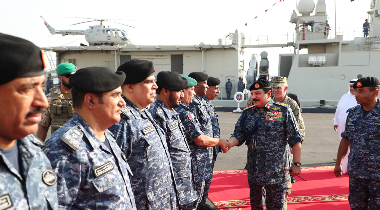 HM King visits Royal Bahrain Navy Force (RBNF) | Bahrain News Agency