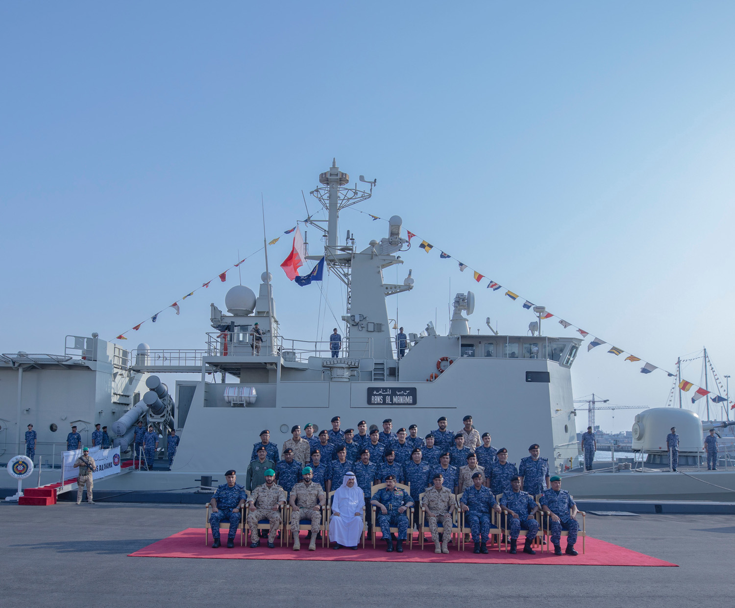 HM King visits Royal Bahrain Navy Force (RBNF) | Bahrain News Agency