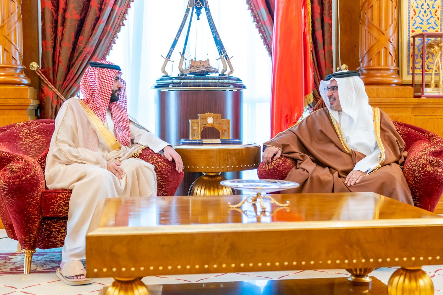 HRH Crown Prince receives Saudi Ambassador to Bahrain HH Prince Sultan ...