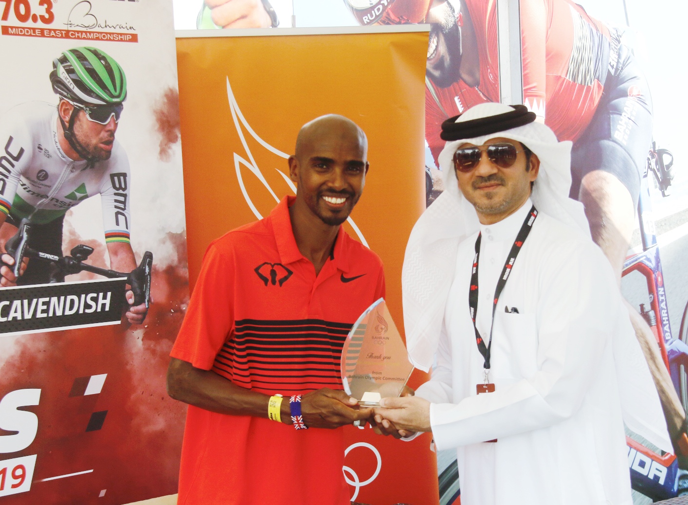 Press conference held today at the Ironman Village at the Avenues ...