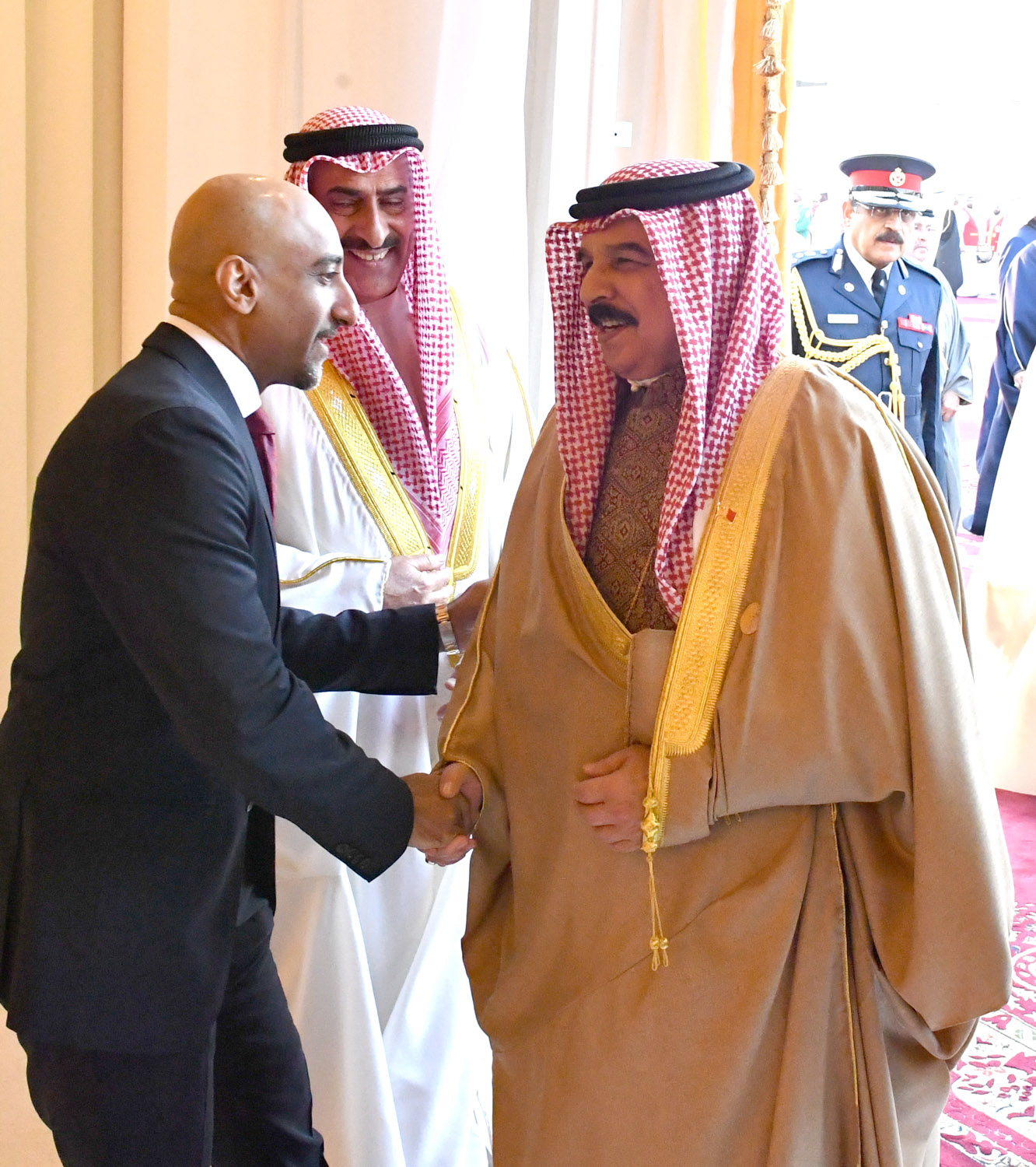 HM King receives senior members of the Royal Family on the annual NAC ...