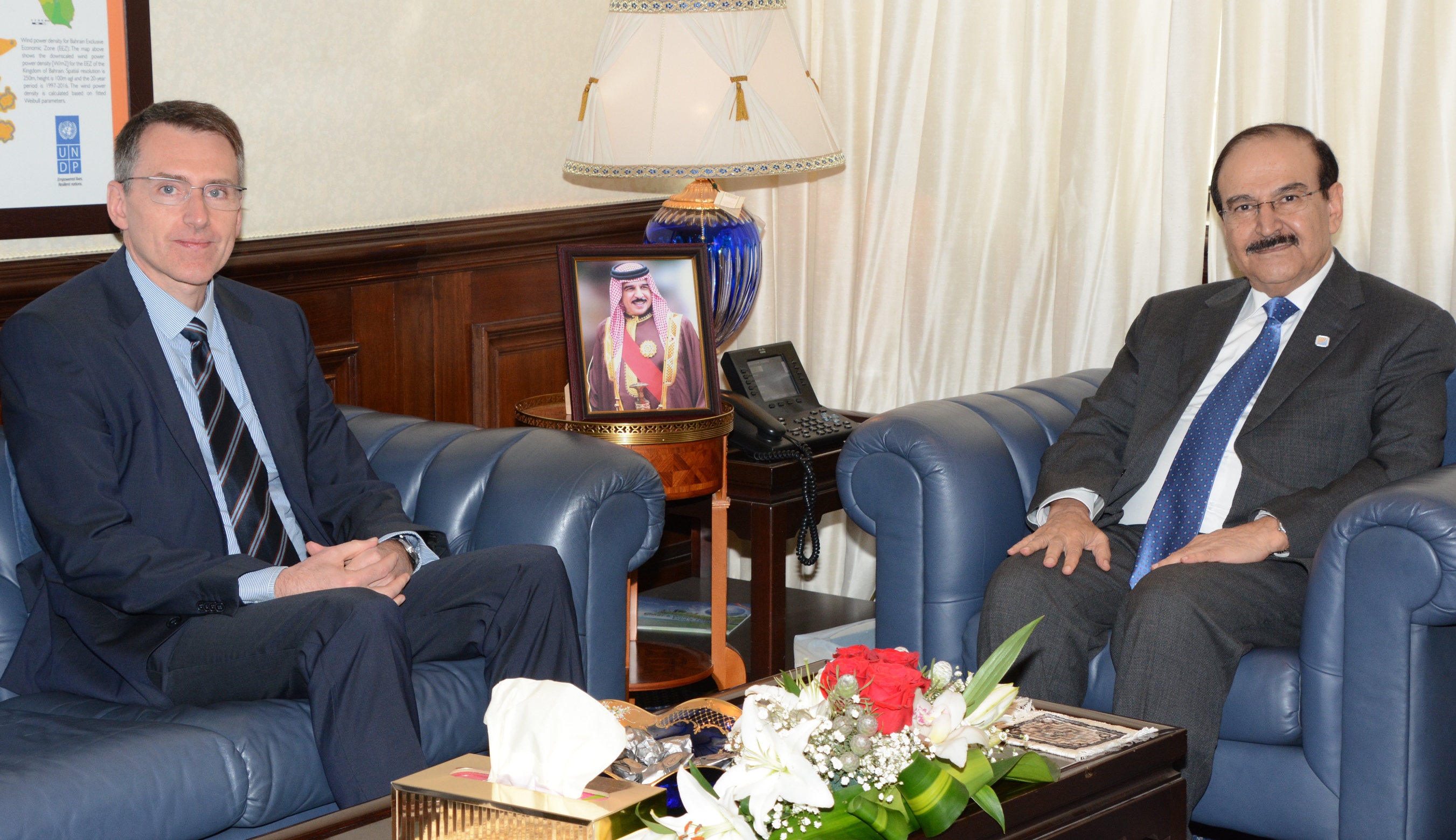 Dr. Mirza receives new German Ambassador | Bahrain News Agency