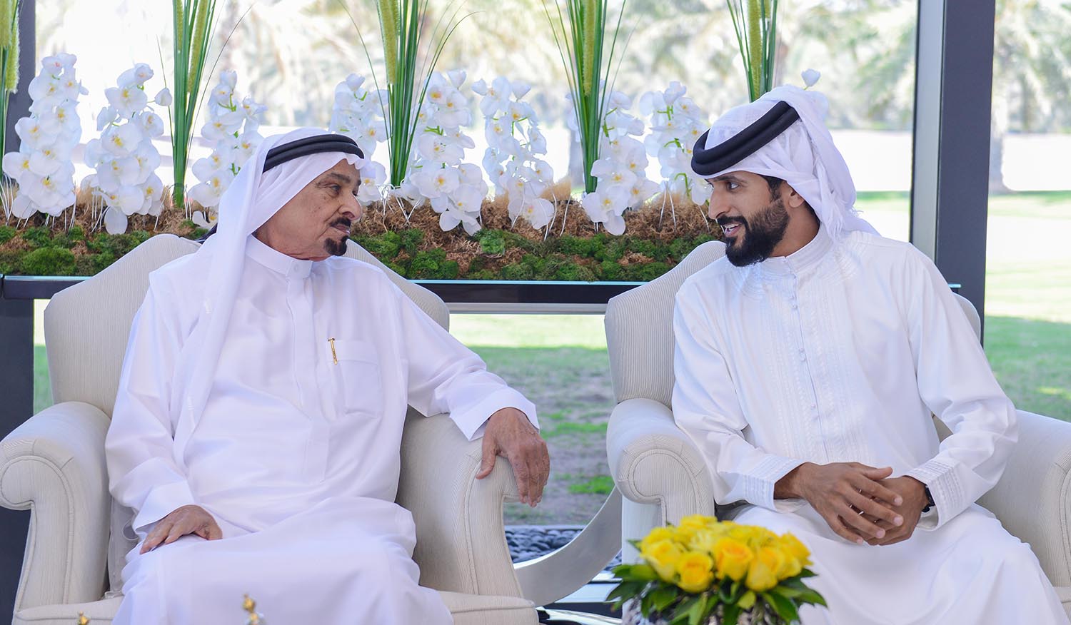 HM the King meets Ajman Ruler | Bahrain News Agency