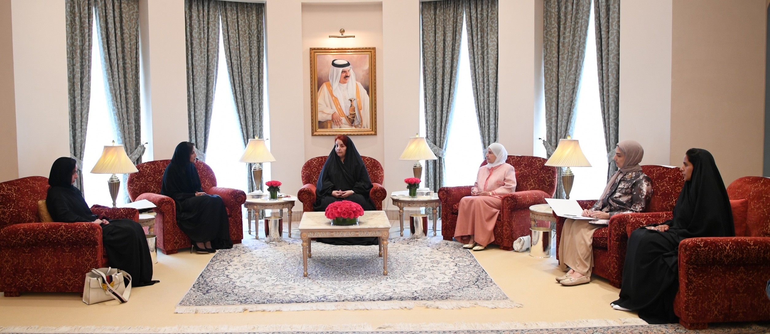 HRH Princess Sabeeka receives Alwaleed Philanthropies Secretary General ...