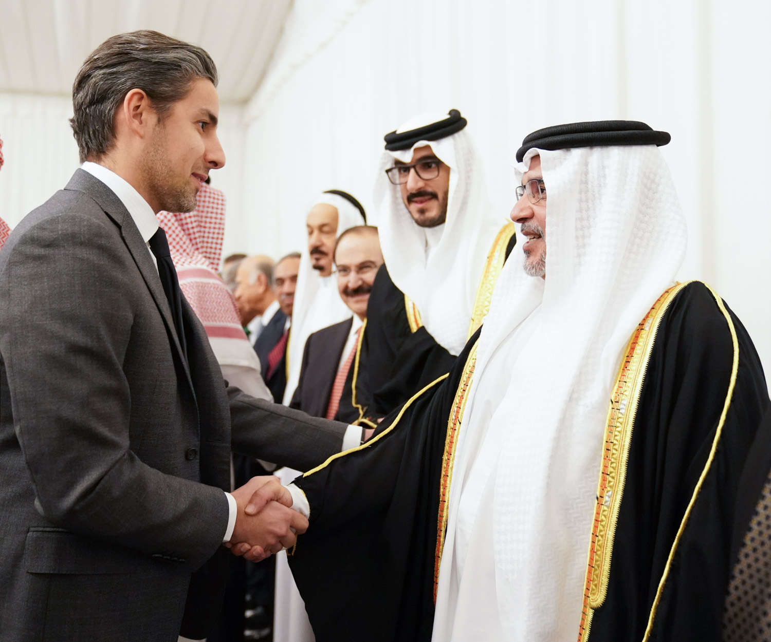 Deputy King , HRH the Crown Prince, visits Khalid Al Sharif family ...