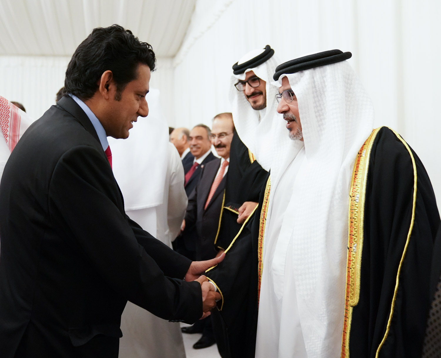 Deputy King , HRH the Crown Prince, visits Khalid Al Sharif family ...