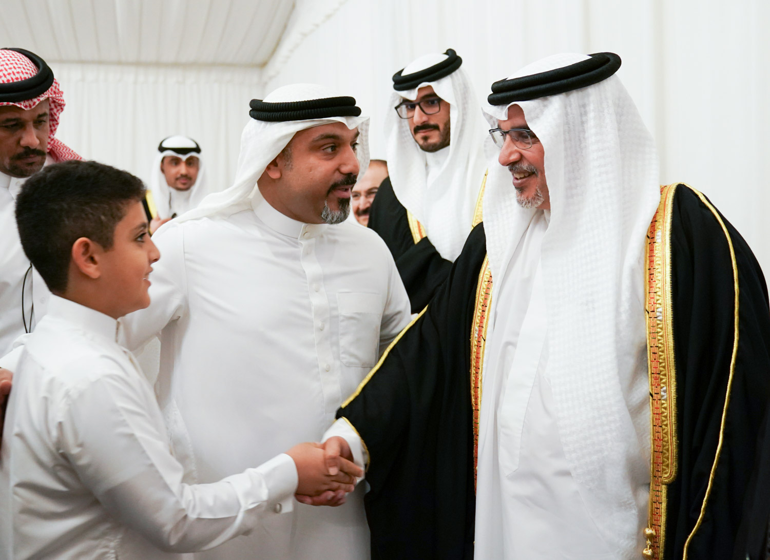 Deputy King , HRH the Crown Prince, visits Khalid Al Sharif family ...