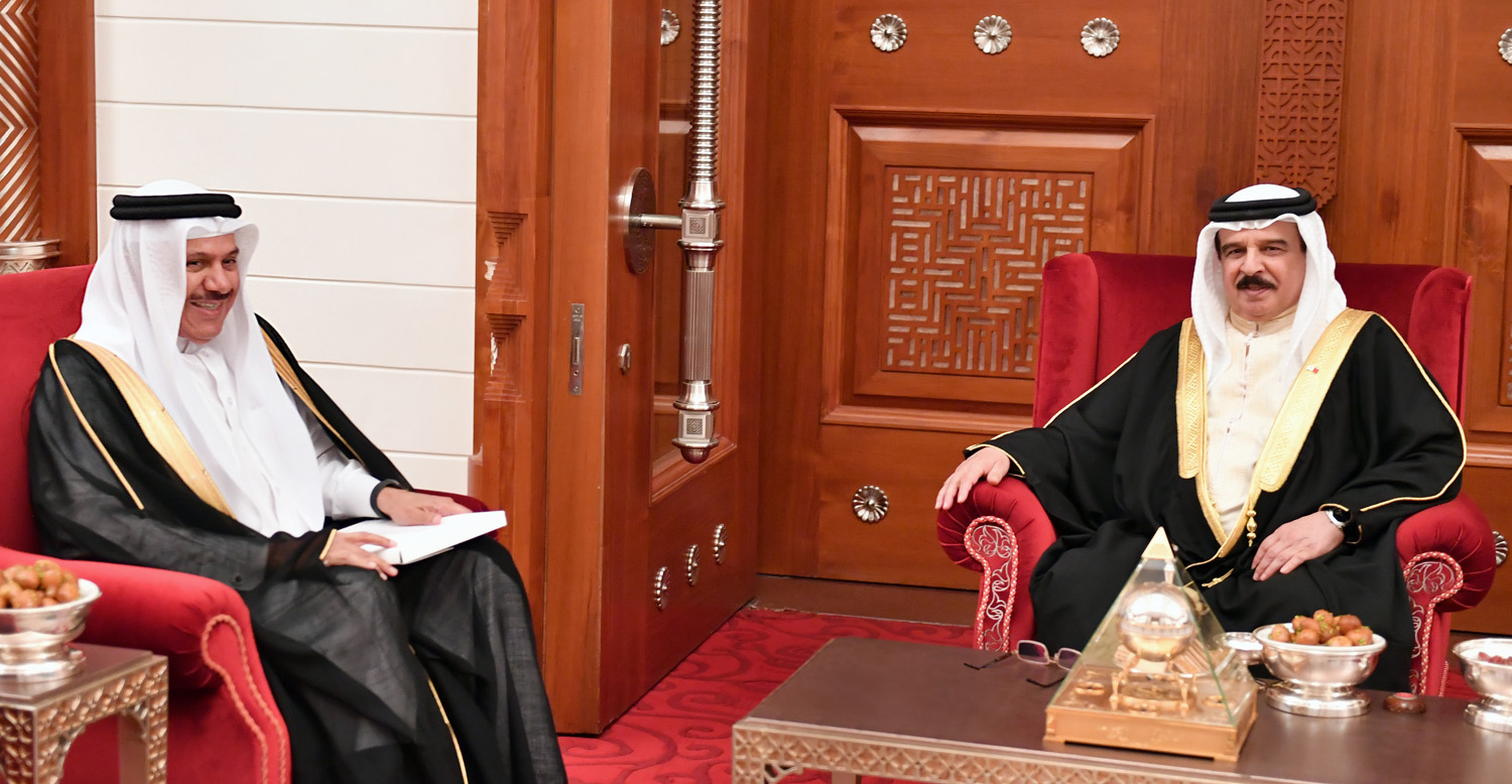 HM King receives GCC secretary-general | Bahrain News Agency