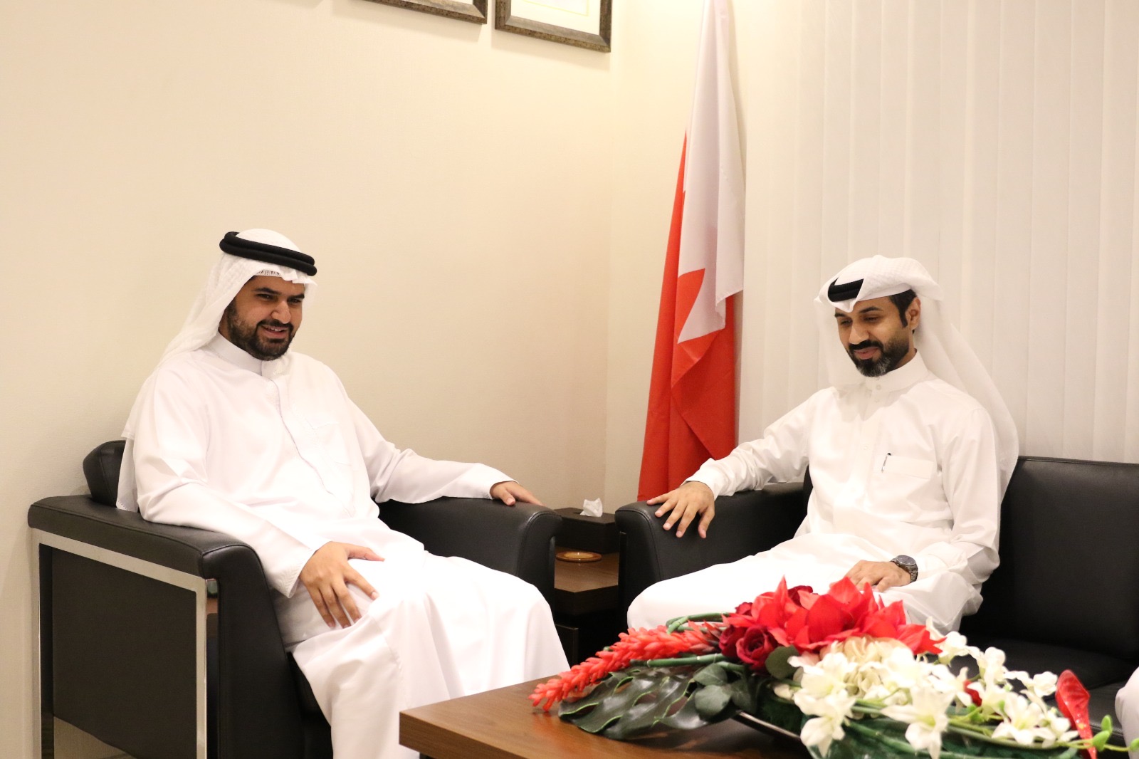 Bahrain Basketball Association (BBA) president receives Nader Al Awadhi ...