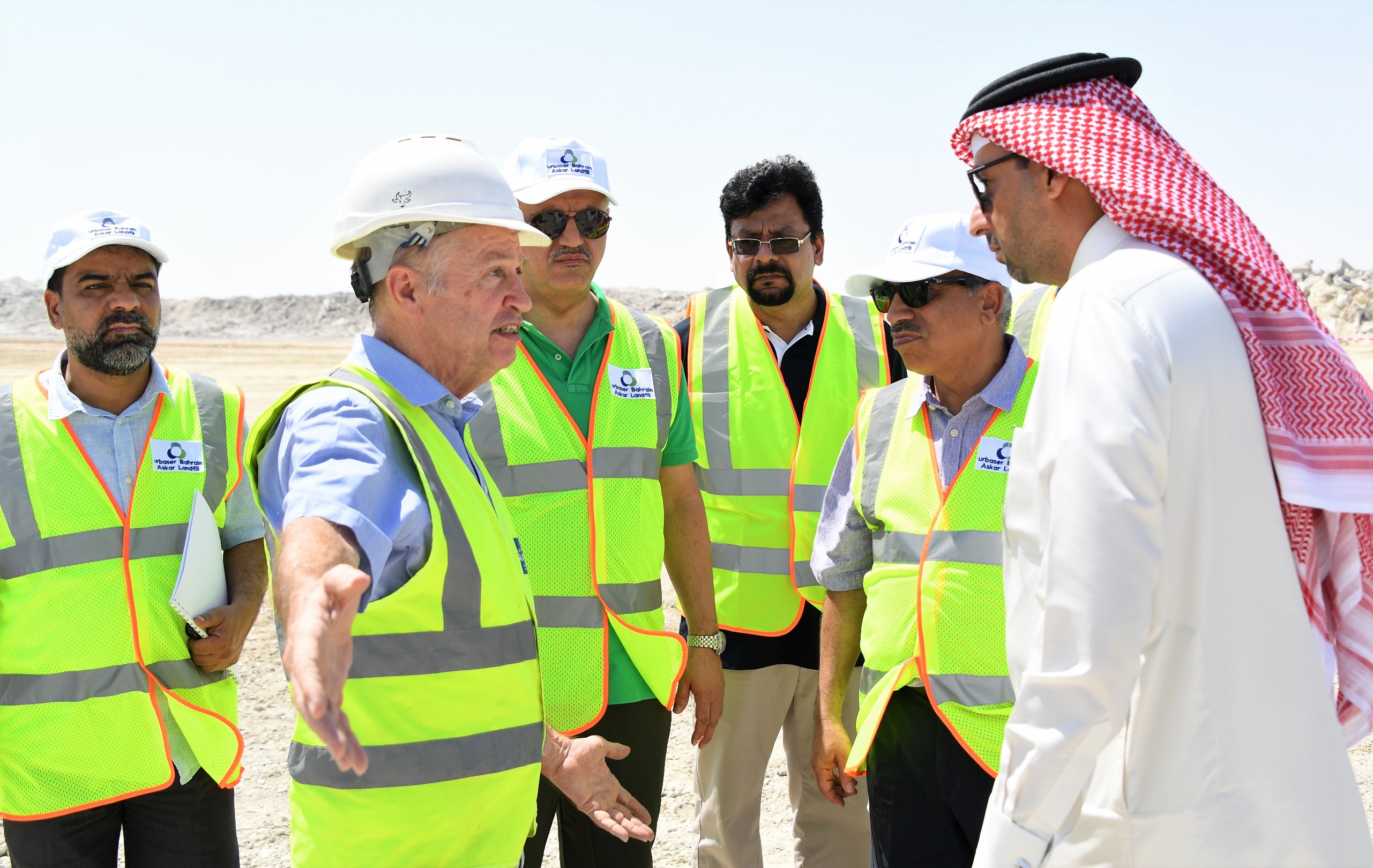 Works Minister inspects Askar landfill | Bahrain News Agency