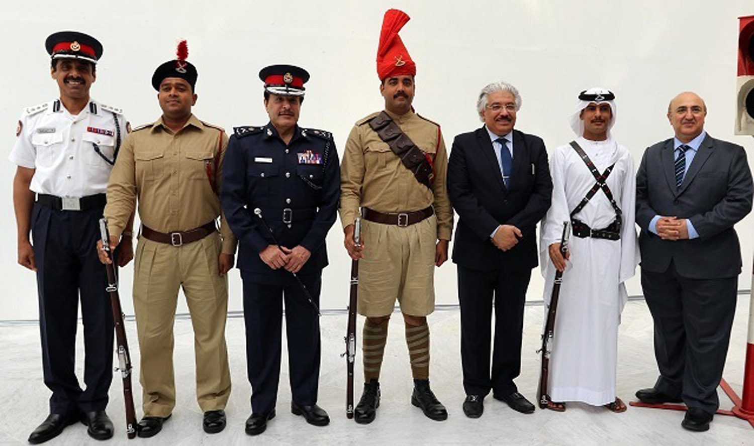 بمناسبة الاحتفال بمرور 100 عام على تأسيس شرطة البحرين ... المفتش العام ...