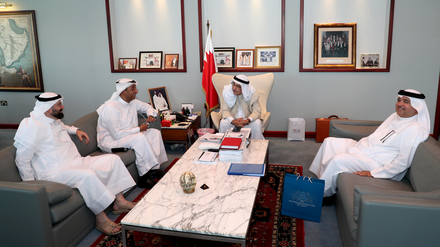 Deputy Premier meets BCCI chairman | Bahrain News Agency