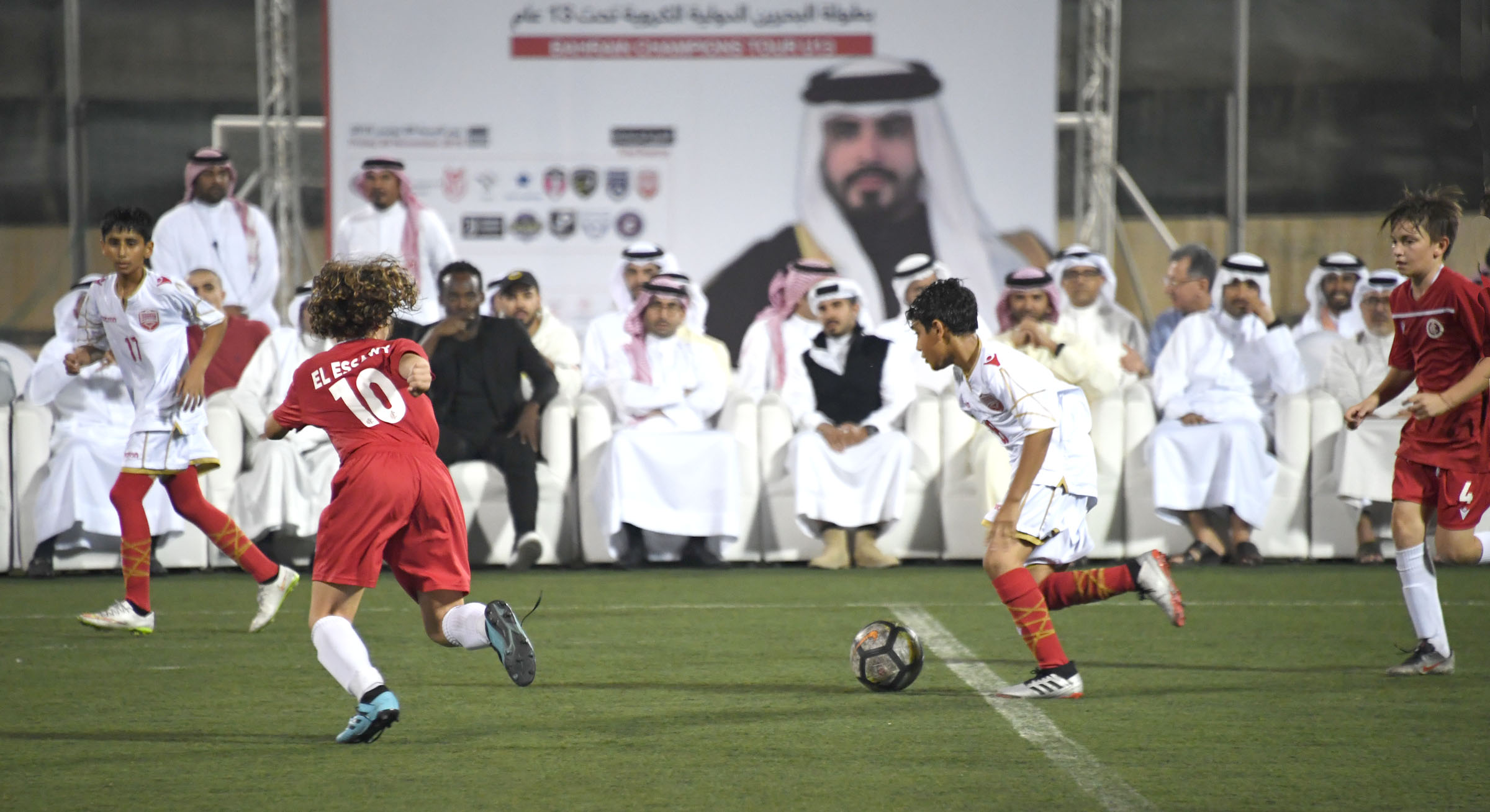 HH Shaikh Mohammed bin Salman attends 3rd Bahrain Champions Tour U13 ...