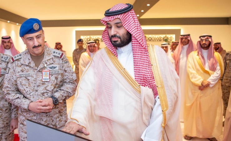 Saudi Crown Prince launches first Hawk jet training aircraft