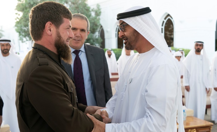 Abu Dhabi CP receives Chechen president