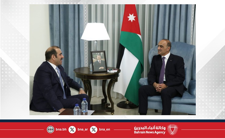 Jordan's PM meets Iraqi Minister of Industry, Minerals