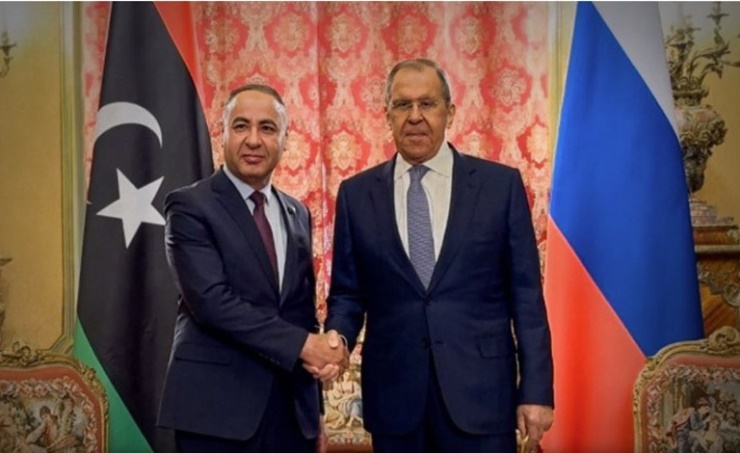 Russian Foreign Minister receives Libyan delegation
