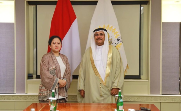 Arab Parliament Speaker Indonesian Speaker Discuss Cooperation