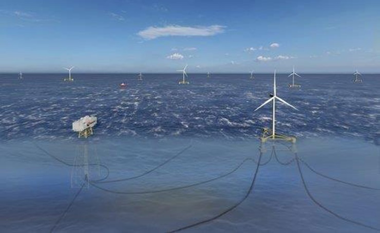 Samsung Heavy to develop floaters for offshore wind turbines